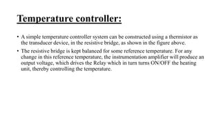 ACD-instrumentation amplifier & peaking amplifier | PPTX