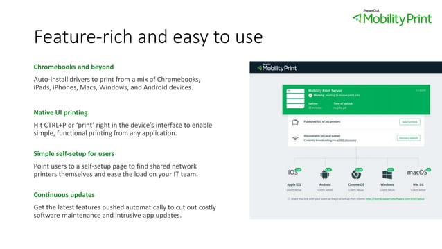 PaperCut Mobility Print | PPTX