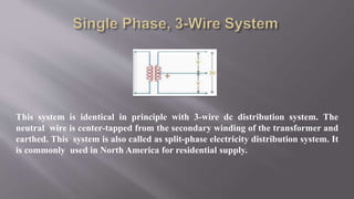 AC Distribution System - Generation Distribution and Transmission | PPTX