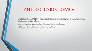 anti-collision device | PPT