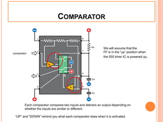 555 TIMER IC & its APPLICATION | PPTX
