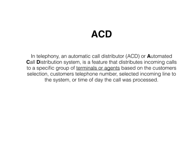 Acd queue & Hunt Groups | PPT