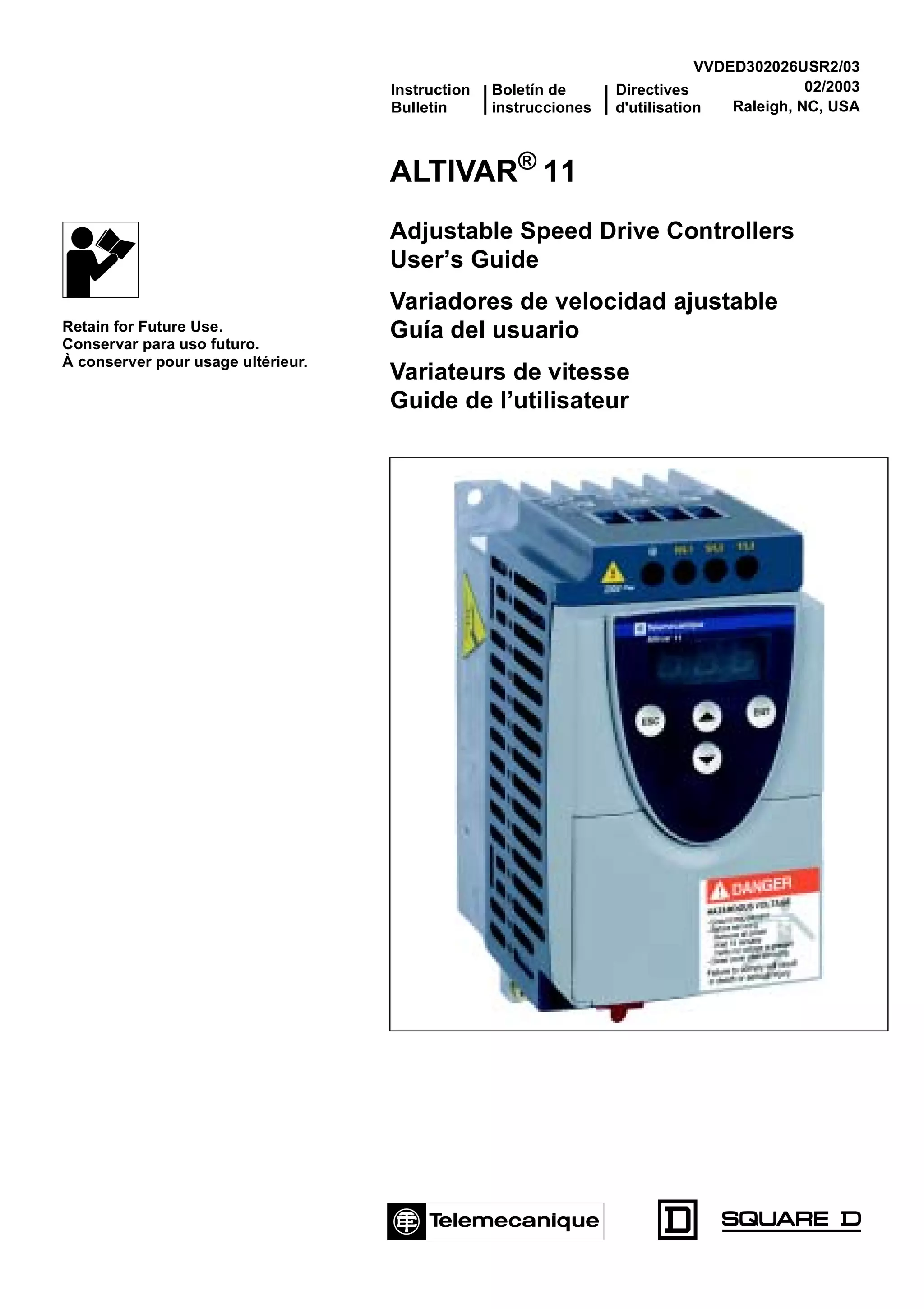 Ac drive altivar 11 user manual | PDF