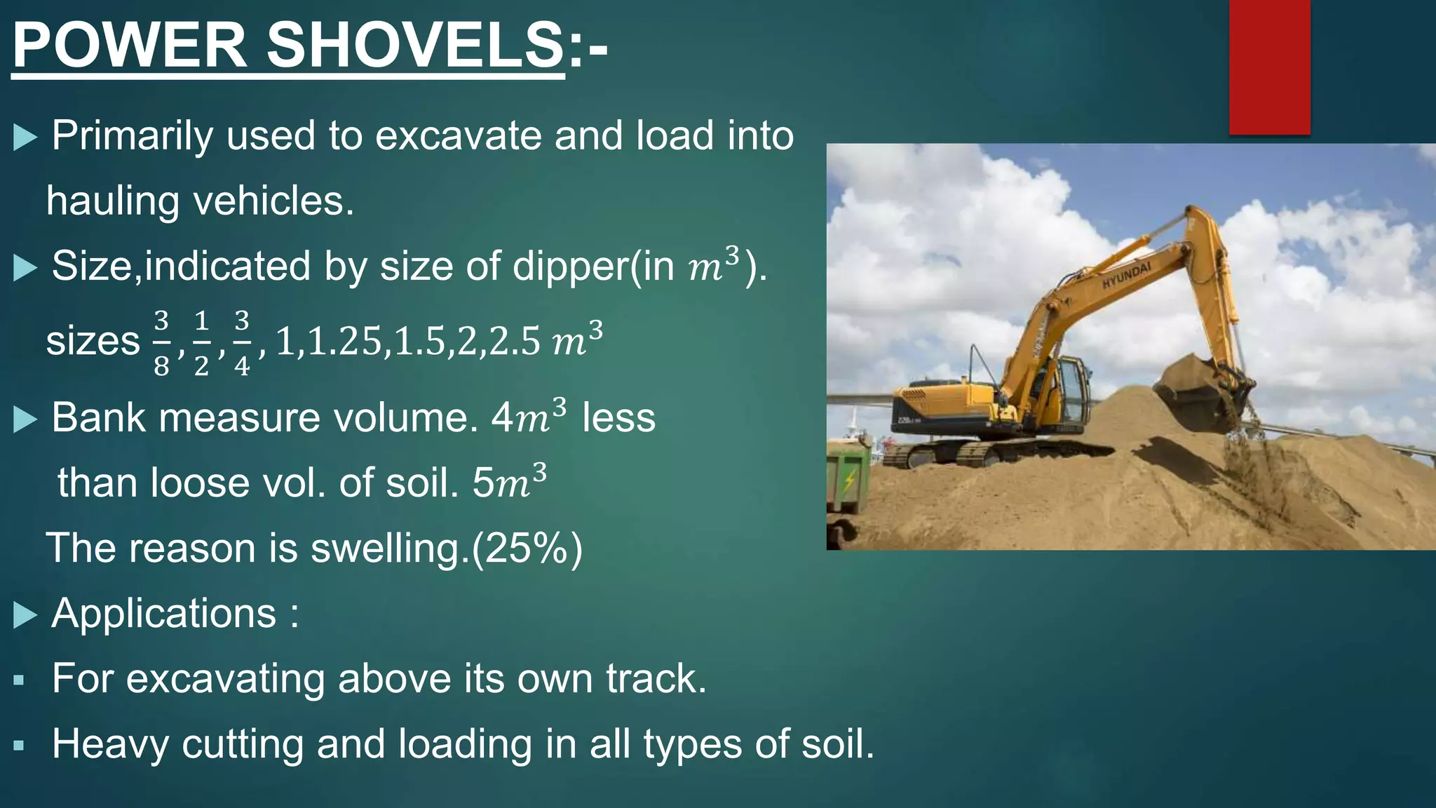 Excavating Equipments | PPTX