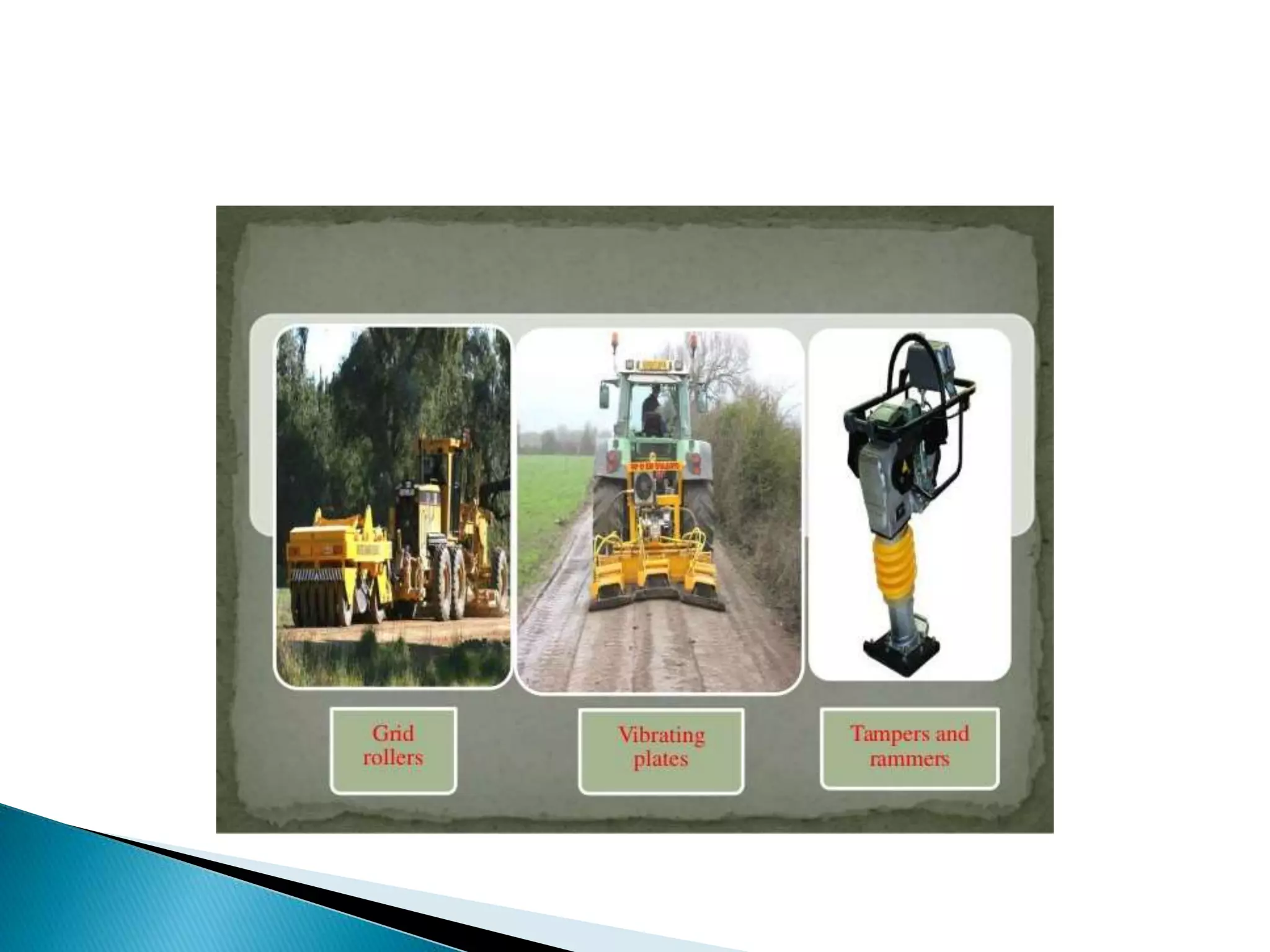 Advanced Construction Equipments :Methods of field compaction | PPTX