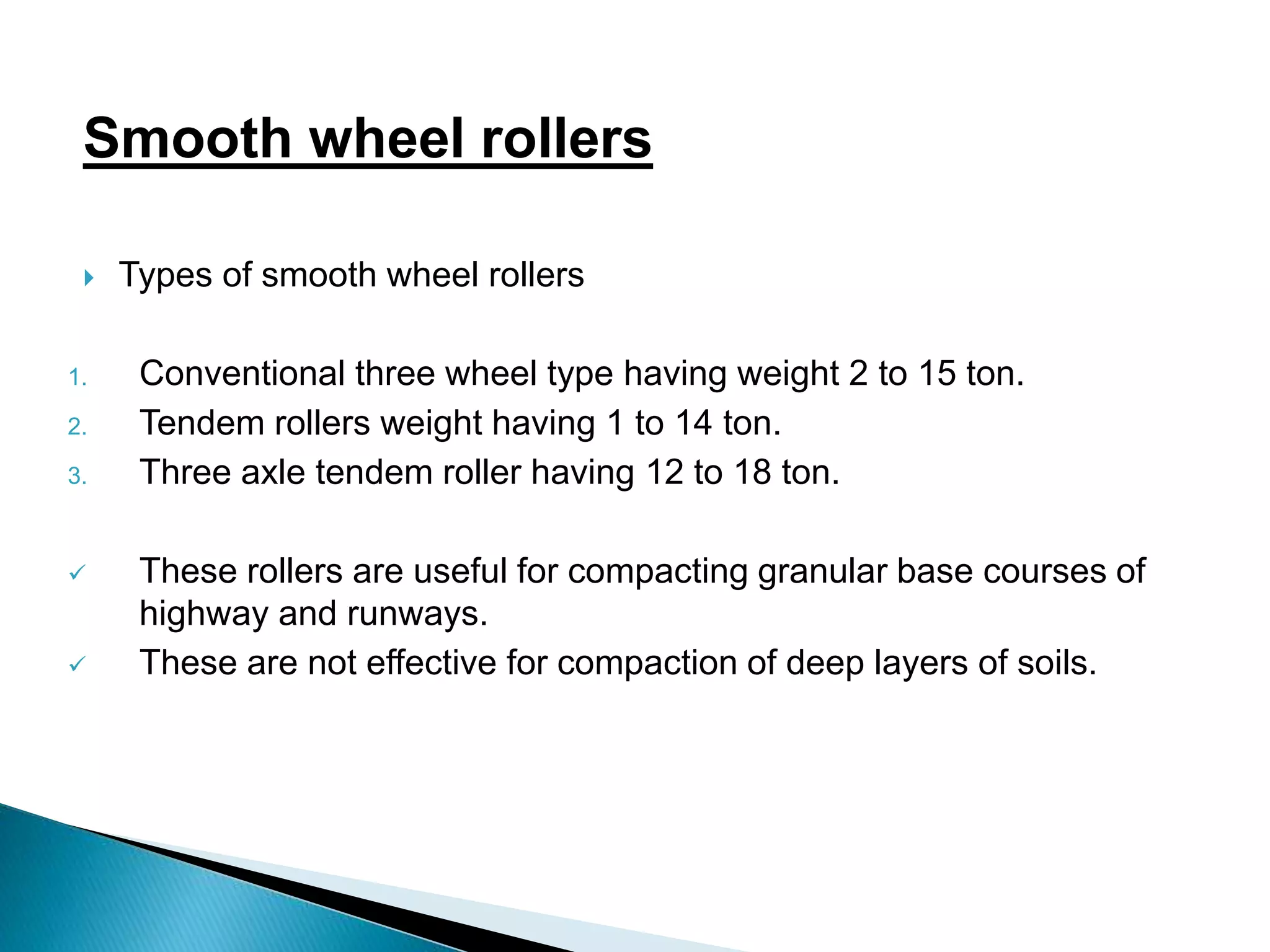 Advanced Construction Equipments :Methods of field compaction | PPTX