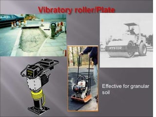 Advanced Construction Equipments :Methods of field compaction | PPTX