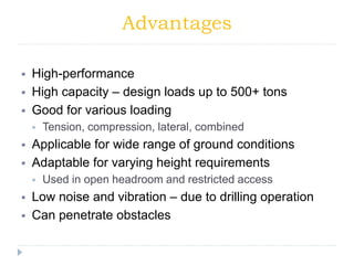 Micropiling & Heaving of Piles | PPT