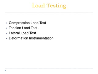 Micropiling & Heaving of Piles | PPT