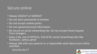ACESnWS cyber security tips | PPT