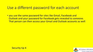 ACESnWS cyber security tips | PPT
