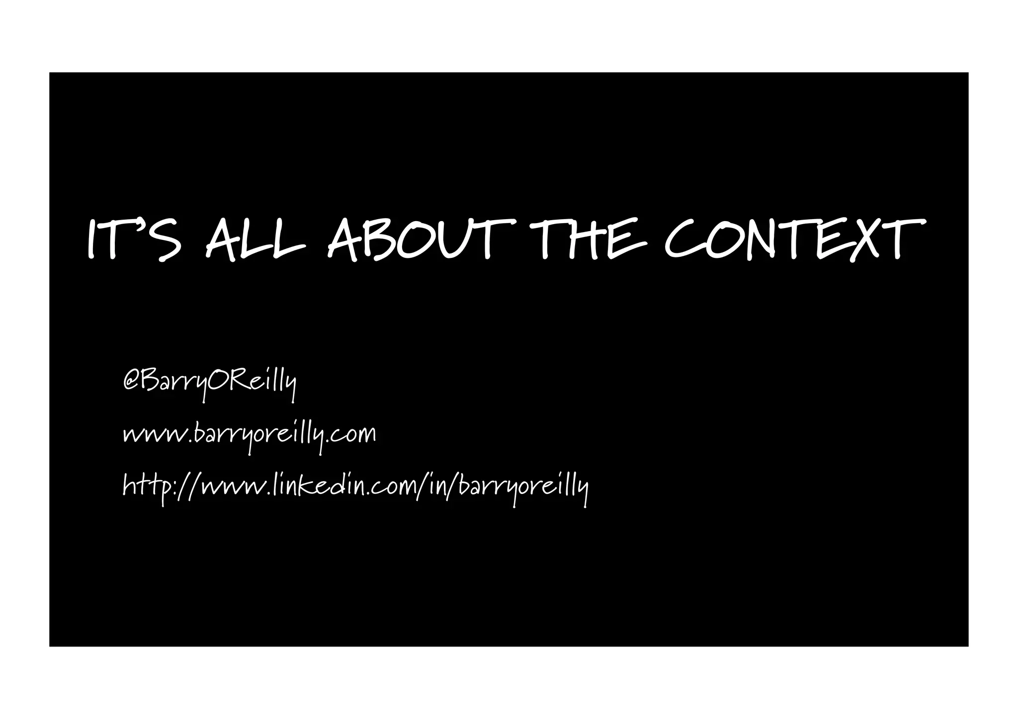 I don't do Agile, I AM Agile! | PPT