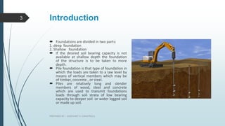 Pile Foundation | PPTX