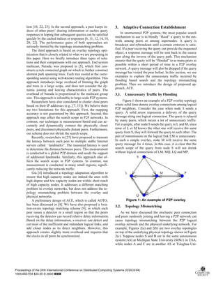 A Distributed Approach to Solving Overlay Mismatching Problem | PDF