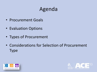 Design-Build Procurement Approaches | PDF