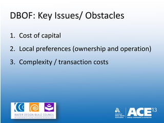 Design-Build Operate and Finance | PDF