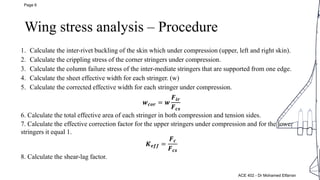 Ace 402 Airframe Design and Construction lec 10 | PDF | Physics | Science