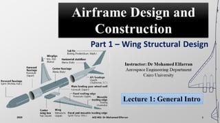 Ace 402 Airframe Design and Construction lec 1 | PDF