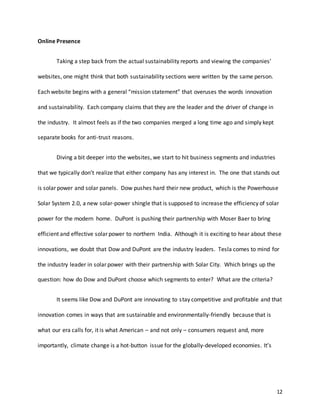 Dow Sustainability Report | DOCX