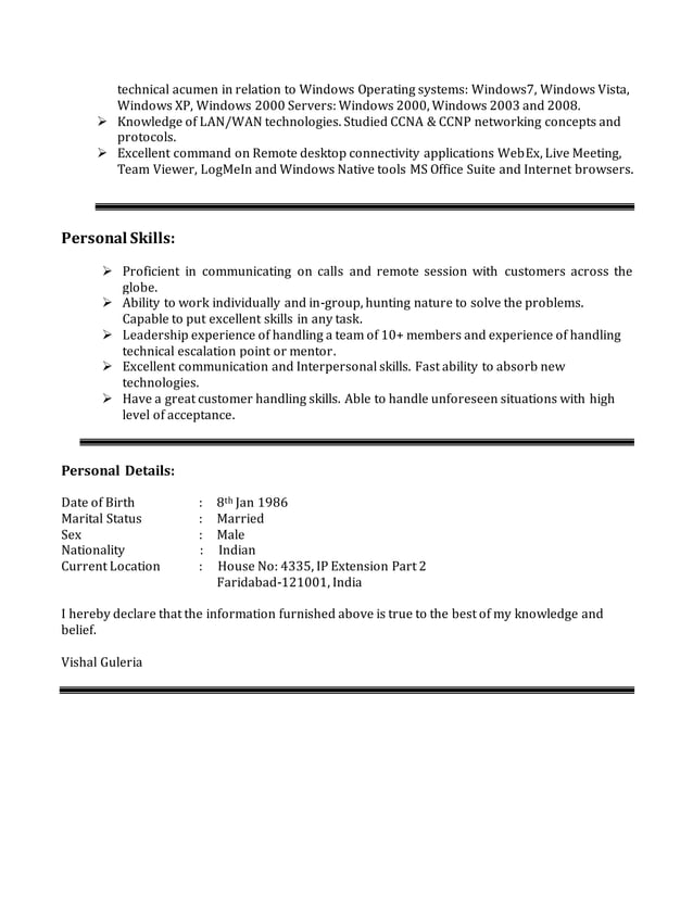 Vishal Guleria (ITIL Certified) IT Service Management Lead Updated ...