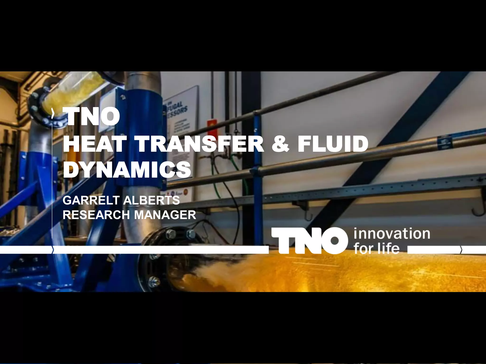 TNO Heat Transfer Fluid Dynamics_intro | PDF