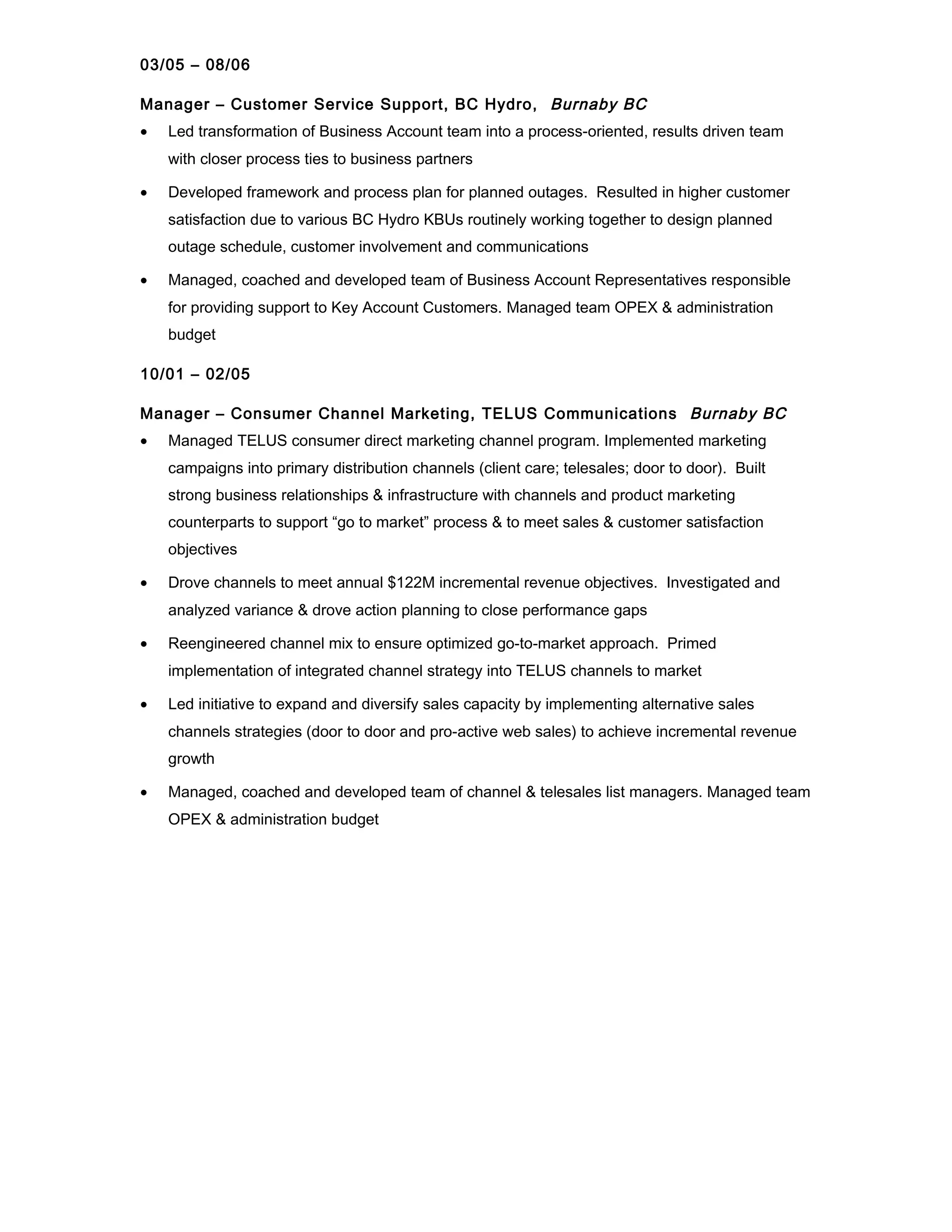 Ken Bell CV dec 2016 | PDF