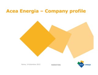Acea energia company profile | PDF