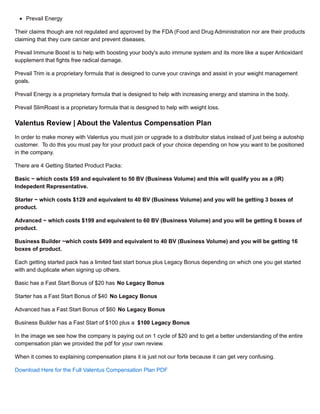 Valentus Review | An Unbiased Review of The Valentus Opportunity | PDF ...