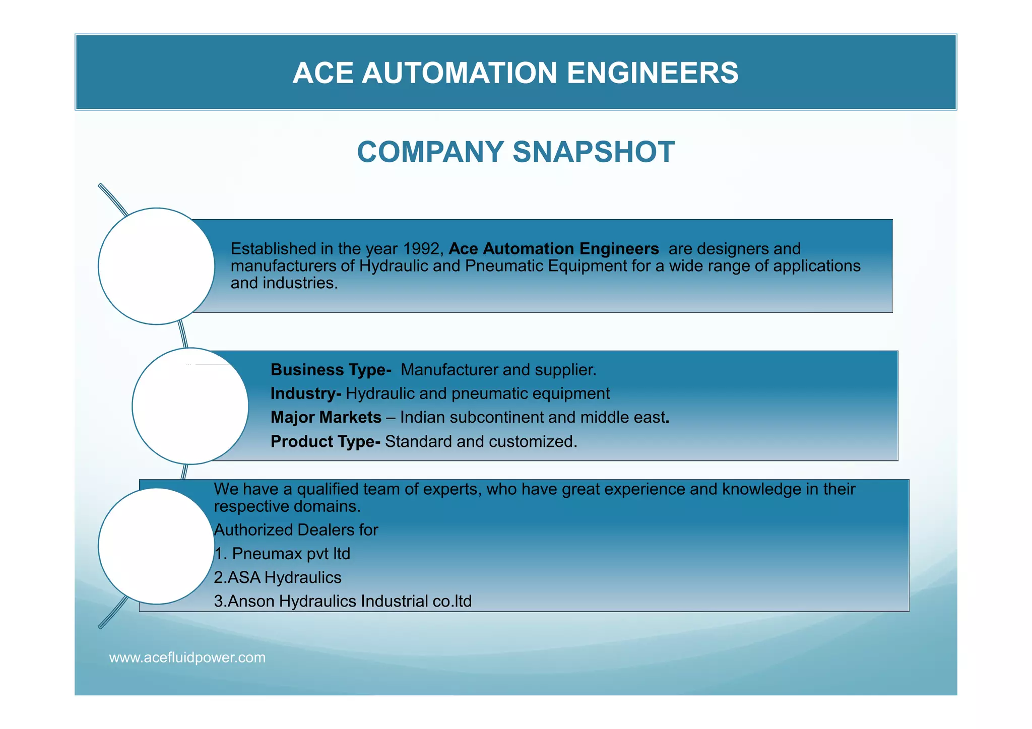 Ace automation engineers company profile | PDF
