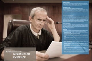 Ace Evidence Management System Brochure | PDF