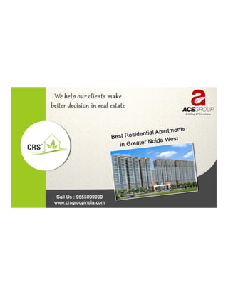 Ace city greater noida west | PDF