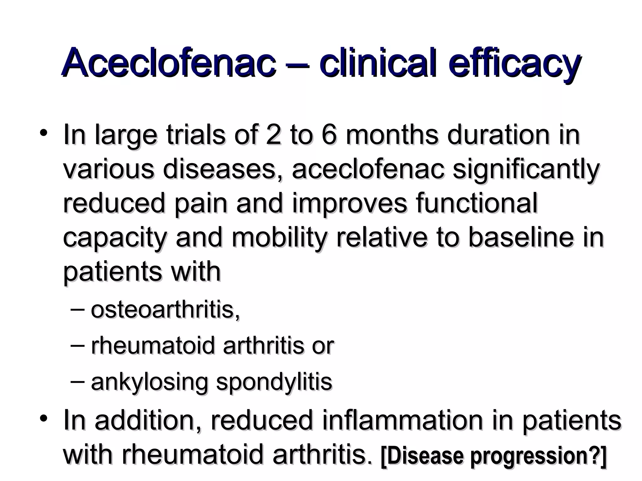 Aceclofenac | PPT
