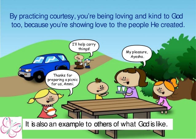 Cartoon Common Courtesy