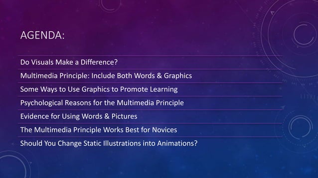 Applying the Multimedia Principle | PPTX