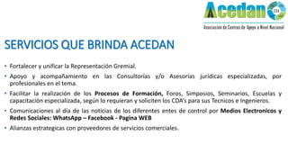 ACEDAN, CENTROS DE DIAGNOSTICO AUTOMOTOR - CDA.pptx