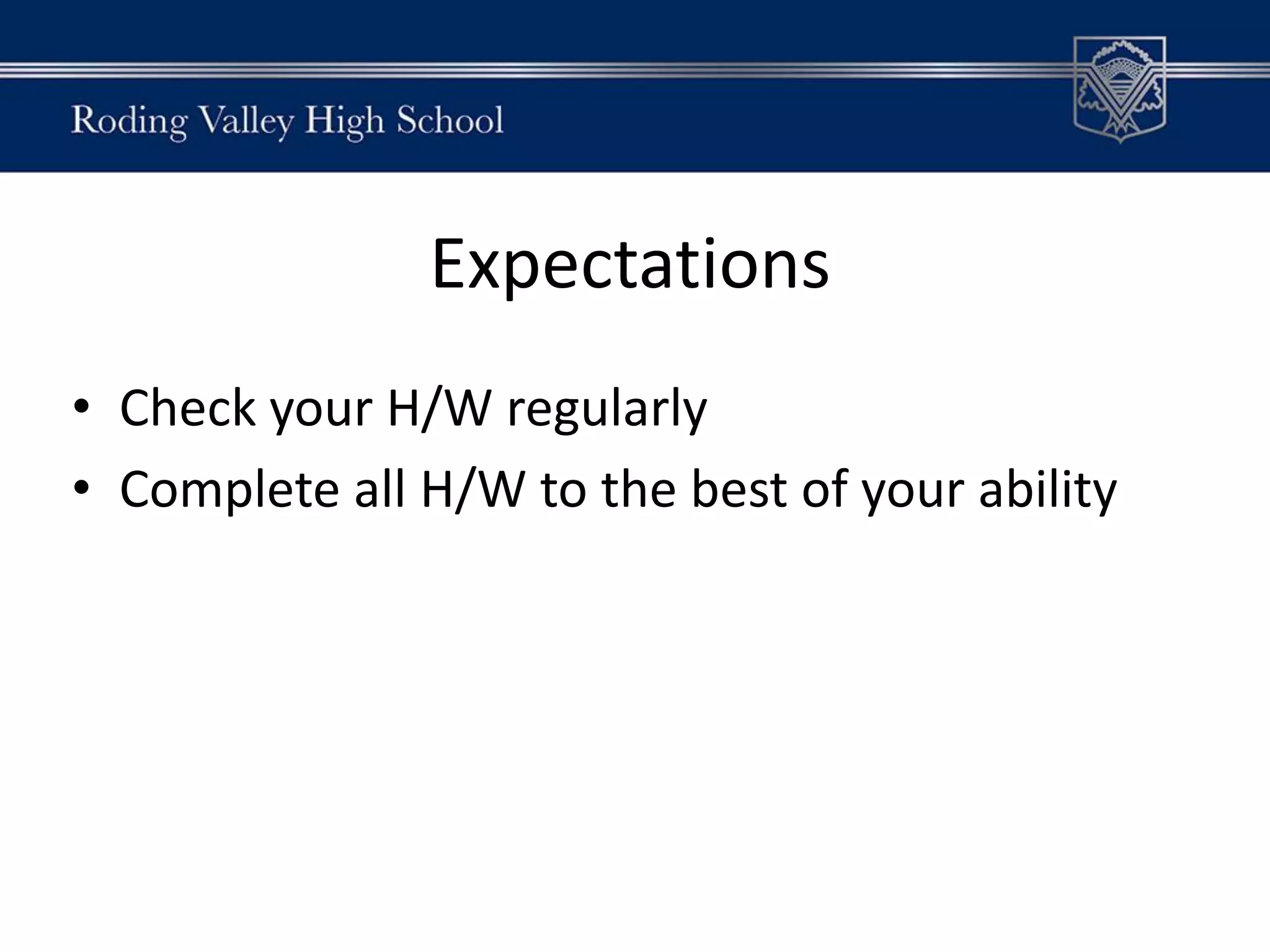 Aced and expectations assembly | PDF