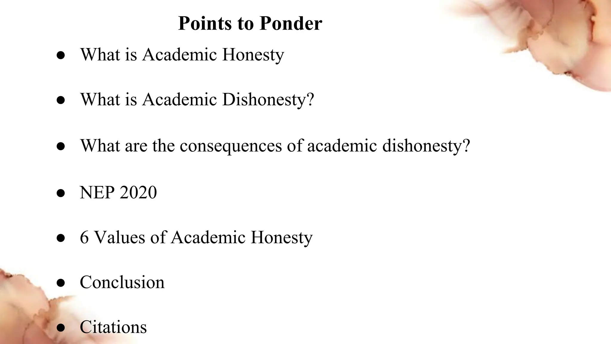 presentation on Acedemic Honesty in the research | PPT