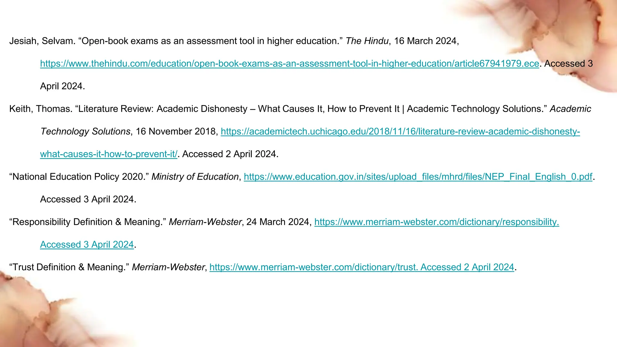 presentation on Acedemic Honesty in the research | PPT