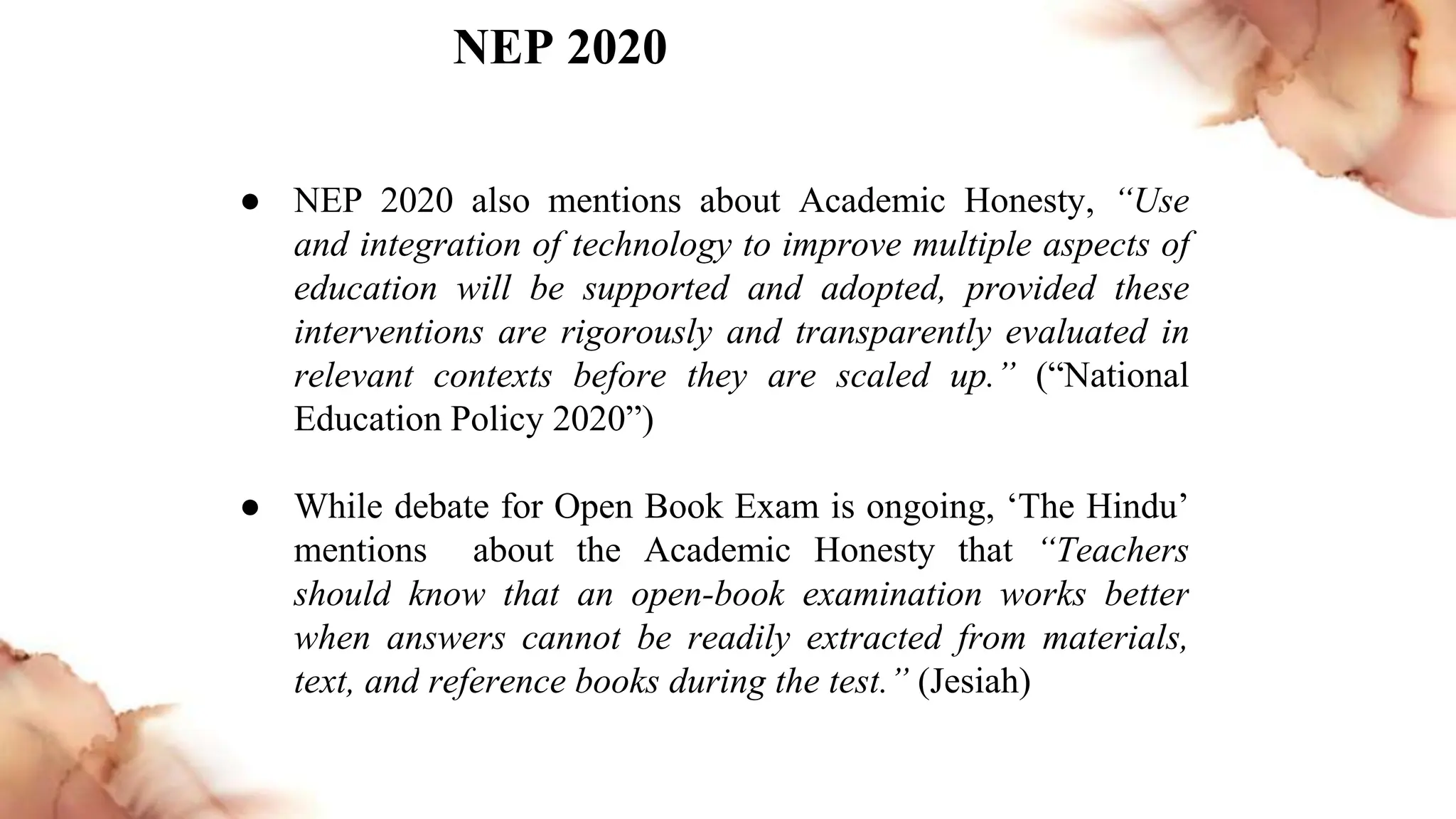 presentation on Acedemic Honesty in the research | PPT