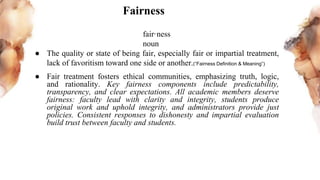 presentation on Acedemic Honesty in the research | PPT