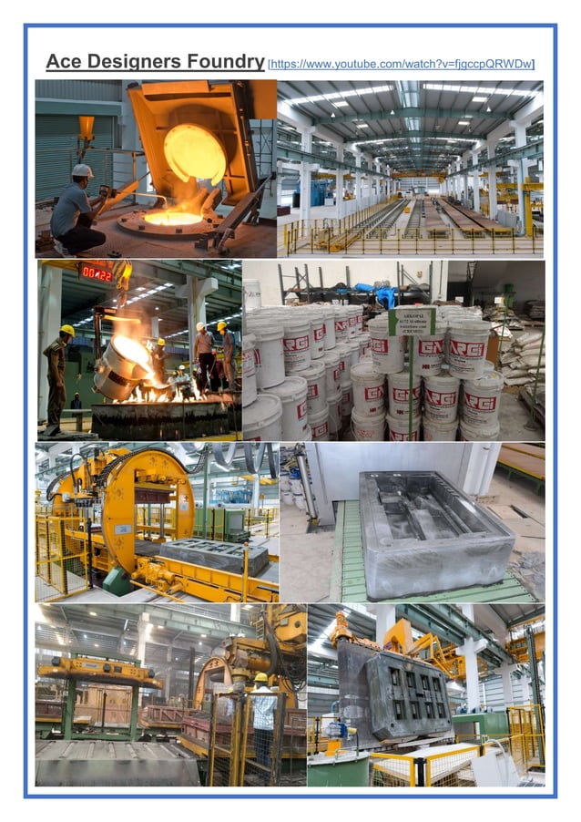 A visit to Ace Designers Foundry - Bengaluru | PDF