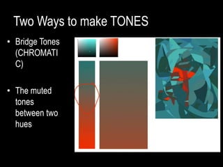 Accent Colors and Bridge- Tones | PPTX