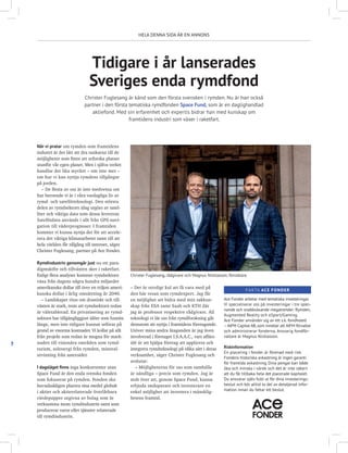 Ace Fonder - tidigare i år lanserades Sveriges enda rymdfond | PDF
