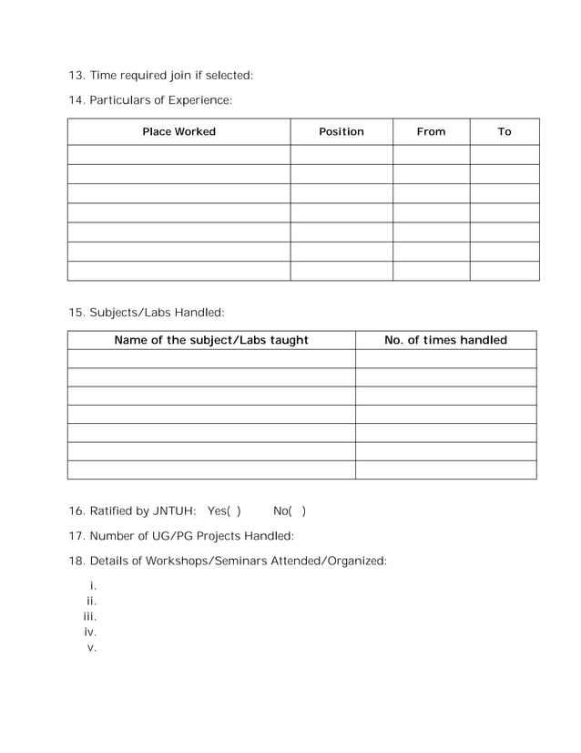 Ace form | PDF | Careers