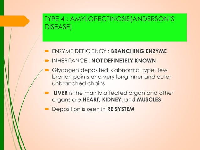 GLYCOGEN STORAGE DISORDERS | PPT