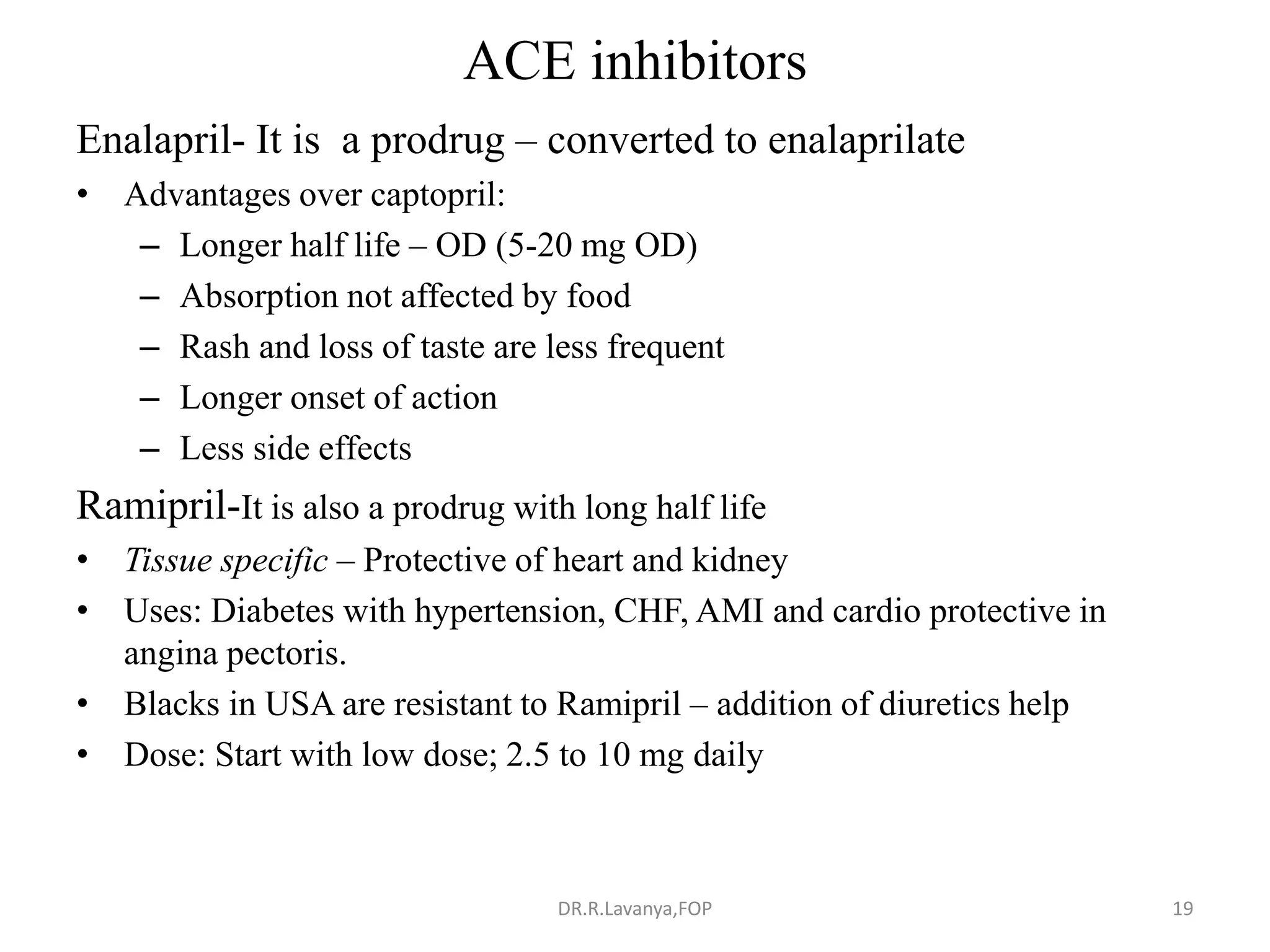 ACE Inhibitors & ARBs | PDF