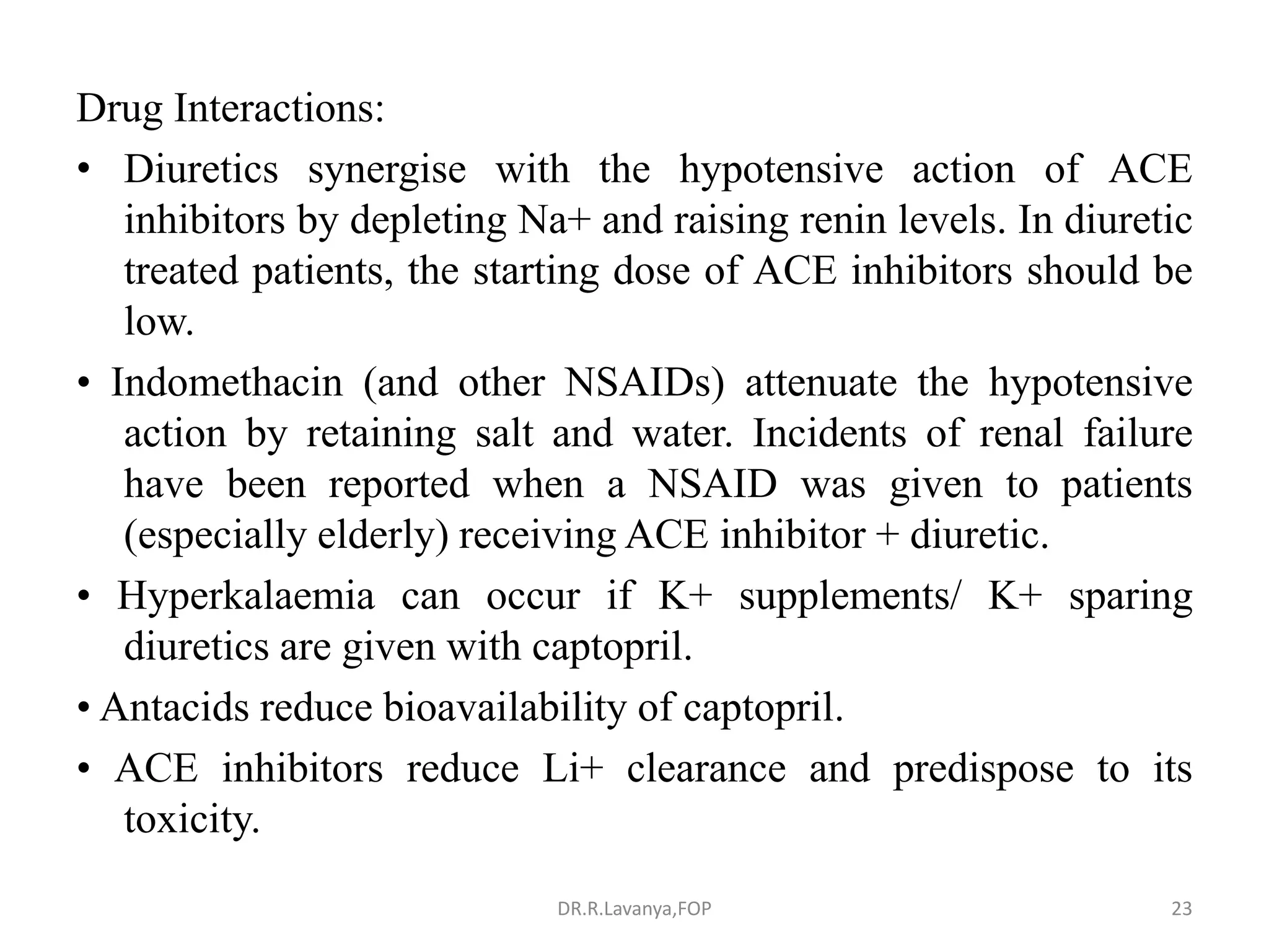 ACE Inhibitors & ARBs | PDF