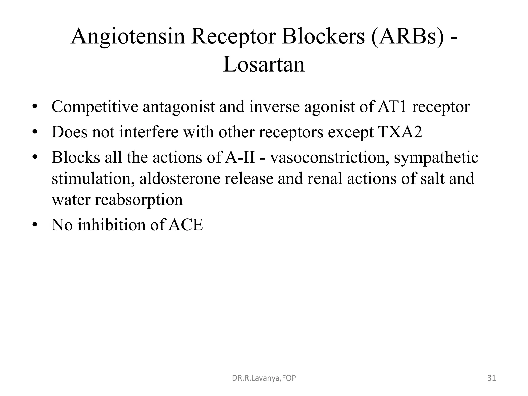 ACE Inhibitors & ARBs | PDF