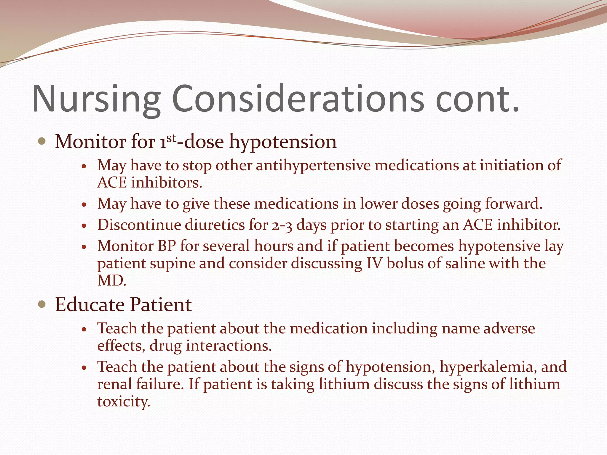 Ace inhibitors | PPTX