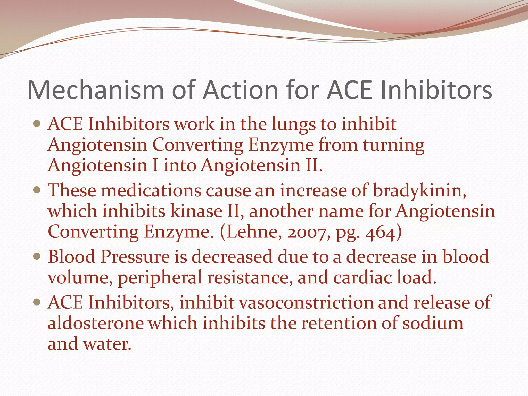 Ace inhibitors | PPTX